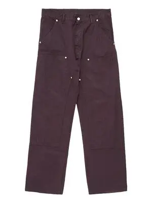 MAISON MARGIELA Canvas Workwear Pants - Red