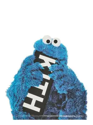 Kith X Sesame Street Cookie Monster Tee - White