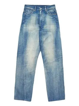 MAISON MARGIELA Washed Denim Jeans - Blue