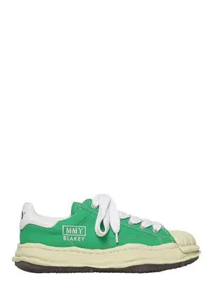 Mihara Yasuhiro Blakey Og Sole Vintage Canvas Low - Green