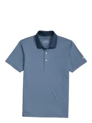 Brooks Brothers Performance Golf Polo - Blue/navy