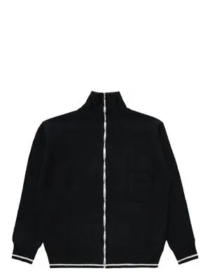 MAISON MARGIELA Zip-up Sweater - Black