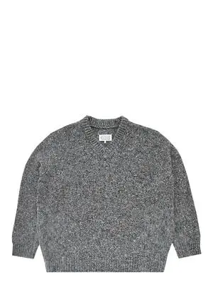 MAISON MARGIELA V-neck Sweater - Grey