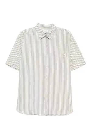 Sunspel Vintage Striped Shirt - Neutrals