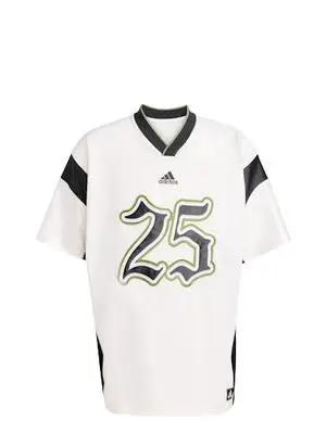 Adidas Logo Jersey - Cloud White Black