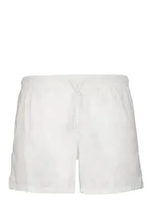 Fedeli Madeira Drawstring-waist Swim Shorts - White