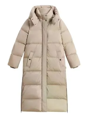 Woolrich Kelly Long Padded Coat - Neutrals