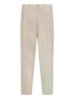 Giorgio Armani Linen Trousers - Neutrals