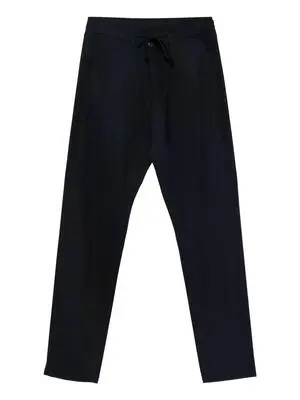 Canali Drawstring-fastening Trousers - Blue