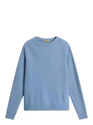 Woolrich Rib-knit Crew-neck Sweater - Blue