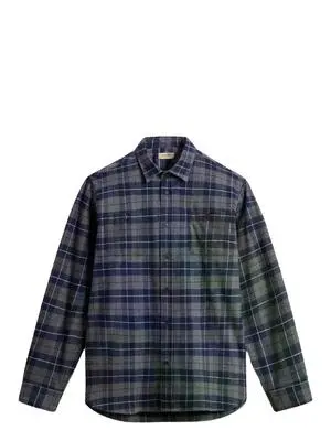 Woolrich Check-pattern Shirt - Blue