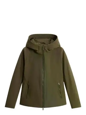 Woolrich Hooded Zip-front Parka - Green