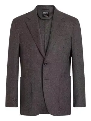 Zegna Cashmere Blazer - Brown