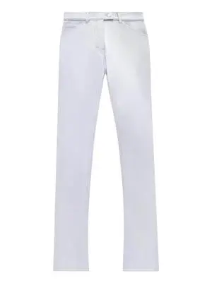 COURREGES Straight-leg Vinyl Trousers - Purple