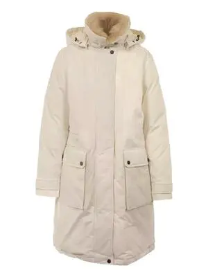 Woolrich Hooded Parka - Neutrals