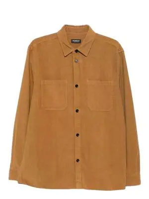 DONDUP Double-pocket Shirt - Brown