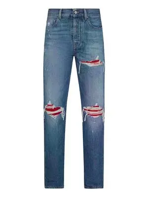 Amiri Distressed Denim Jeans - Blue