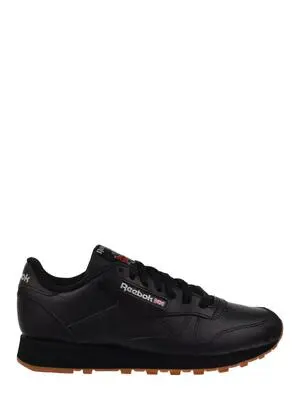 REEBOK Classic Leather Low-top Sneakers - Black