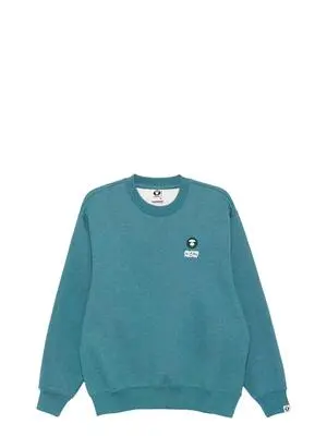 AAPE BY *A BATHING APE® Logo-appliqué Sweatshirt - Green
