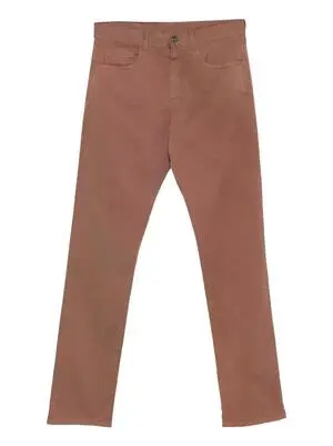 Canali Five-pocket Trousers - Brown