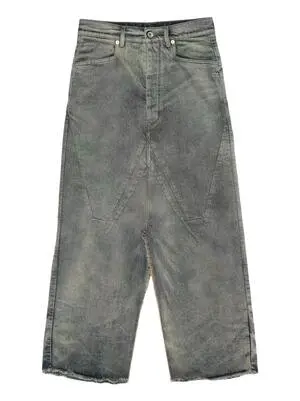 Rick Owens Denim Skirt - Blue