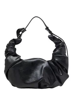 DIESEL Scrunched Shoulder Bag - Black