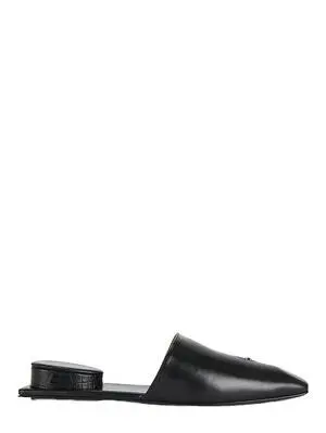 Tory Burch Pierced Mule - Perfect Black