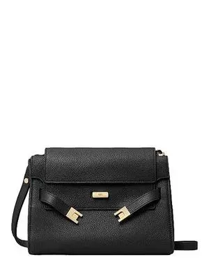 Tory Burch Lee Radziwill Shoulder Bag - Black