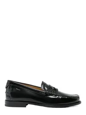 BALLY Penny Leather Loafers
