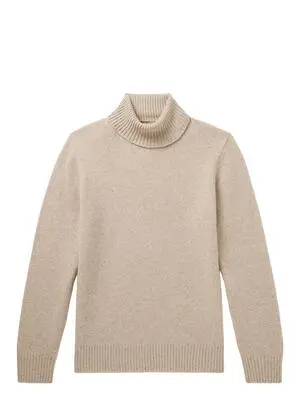Hartford Wool Rollneck Sweater - Neutrals