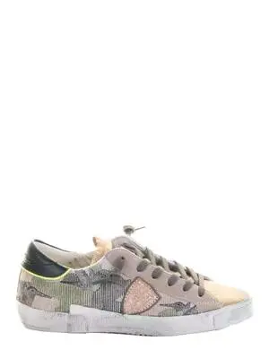 Philippe Model Camouflage-print Sneakers - Green