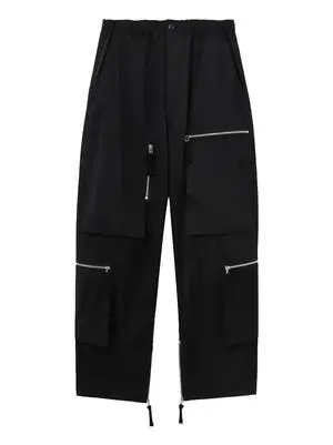 Comme Des Garçons Zip-pocket Cargo Trousers - Black