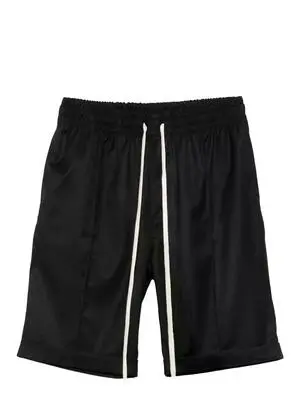 HAMZA Cuffed Shorts - Black