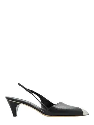 IRO PARIS 60mm Stargey Slingback Pumps - Black