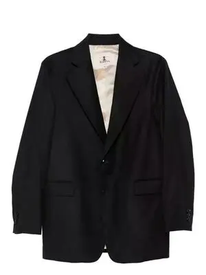 Barena Venezia Two-button Blazer With Notch Lapel - Blue
