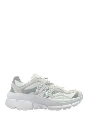 Emporio Armani Logo-plaque Chunky Sneakers - White