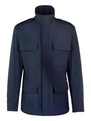 TOD'S Multi-pocket Jacket - Blue