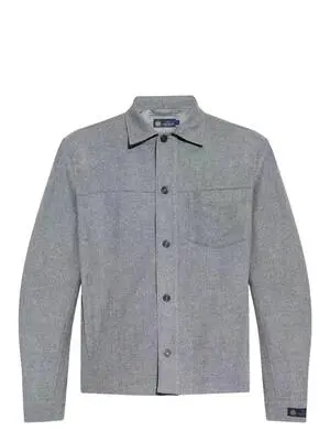 Paul & Shark Button-fastening Patch-pocket Shirt - Grey