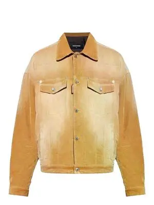 Dsquared2 Corduroy Shirt Jacket - Brown