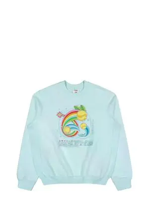 Casablanca Tennis Ball Graphic Sweatshirt - Blue