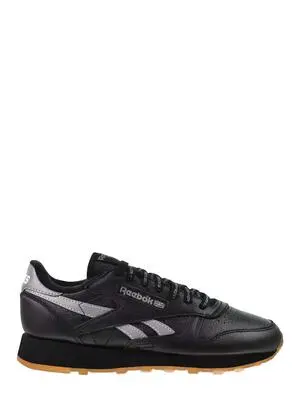 REEBOK Classic Places + Faces Leather Sneakers - Black