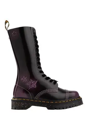 Dr. Martens X Bratz 1b99 Bex 14-eye Boot - Black/purple
