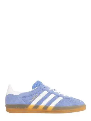 Adidas Gazelle Indoor Athletic Shoe - Blue Fusion/white/gold Metallic
