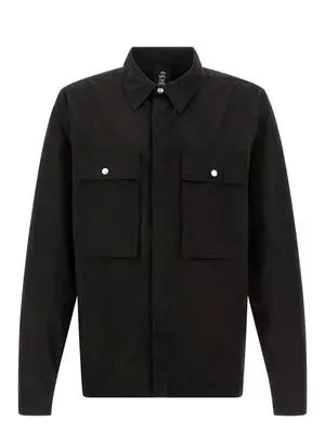 THOM KROM Snap-button Pocket Shirt - Black