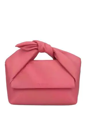 JW Anderson Twister Bow-detail Shoulder Bag - Pink