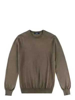 FAY Cotton Sweater - Brown