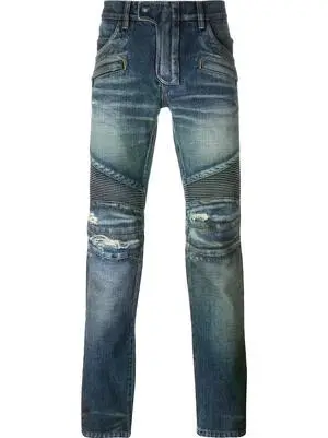 Balmain Biker Jeans - Blue