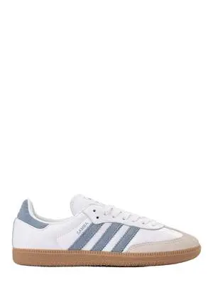 Adidas Samba OG Athletic Shoe White/alumina/ash Blue