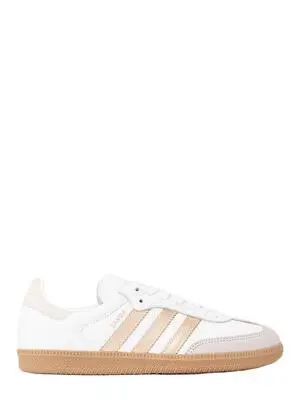 Adidas Samba Og Athletic Shoe - White/wonder Gold Metallic/grey One