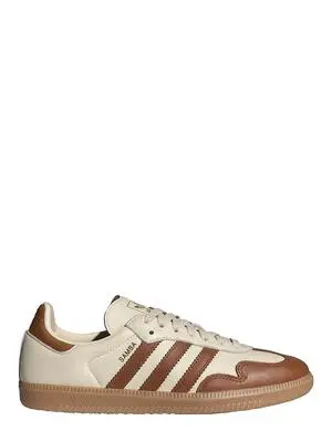 Adidas Samba Og Athletic Shoe - Wonder White/dusky Bronze/gold Metallic